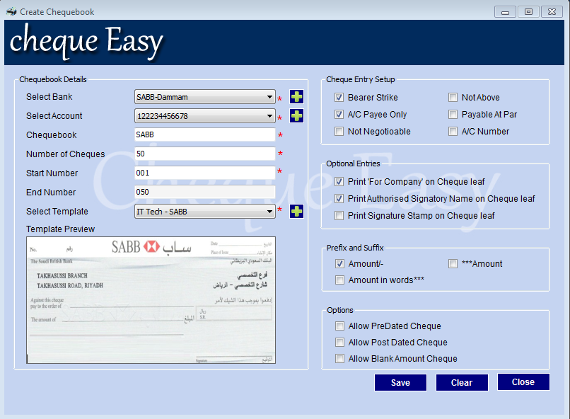 Cheque Easy Writer Software by tamimisoftware | CodeCanyon